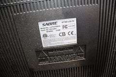 47 Inch Sabre Television with Remote and 52 Inch Sony Television with ...