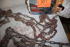 Tire Chains, 8 Ft Chain with Hook, and Pulling Winch - Barr Realty ...