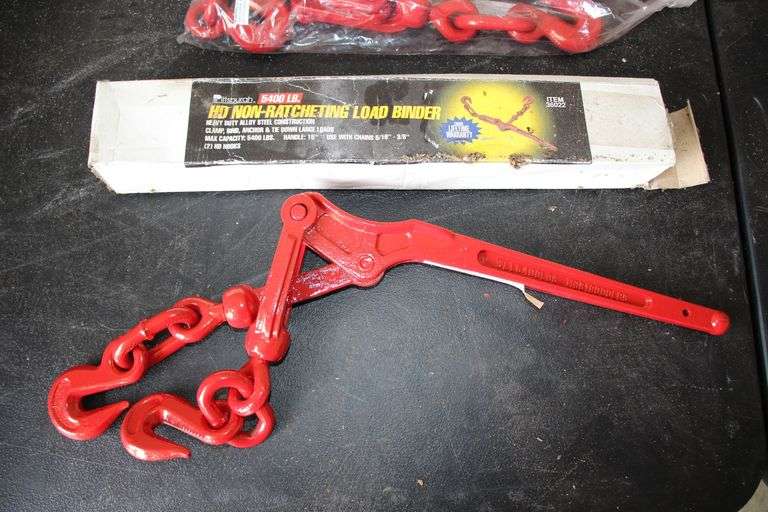 (2) HD Pittsburgh Chain Booms - Barr Realty & Auction Company, Inc.