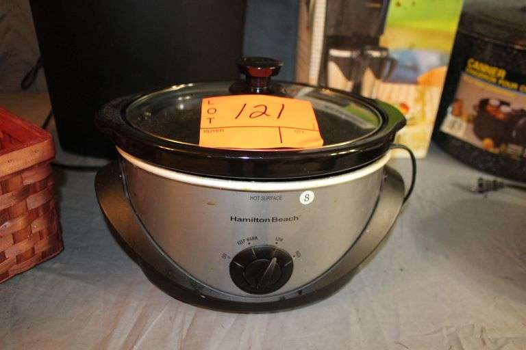 Hamilton Beach Slow Cooker, Granite Ware Canner, Paper Shredder, Dual ...