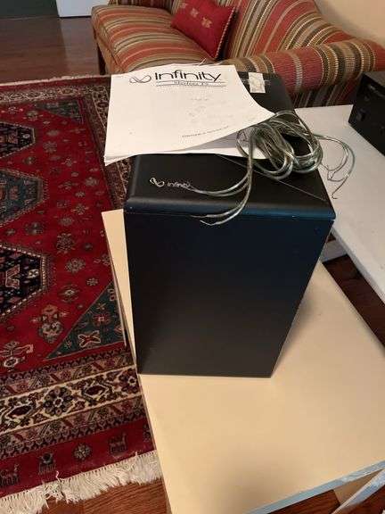 Infinity Speaker system - J.R. Dixon Auction & Realty, LLC