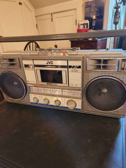 JVC Cassette Boom Box - Model RC- 770JW - Hostetter Auctioneers