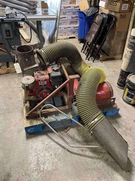 Parker Portable Leaf Loader (Model PL-8808-I/C - Includes Homemade Dump ...