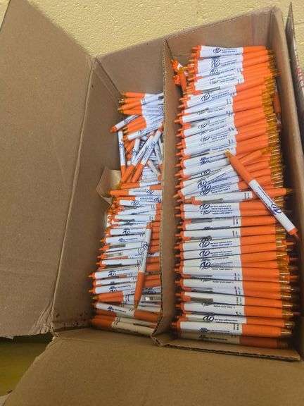 Almost 6 Full Boxes of Pens - Hostetter Auctioneers