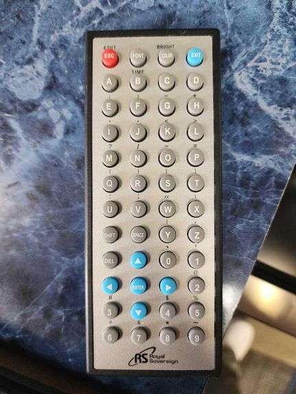 Digital Sign - Royal Sovereign - 22.5 In. L x 4.5 In. H - with Remote ...