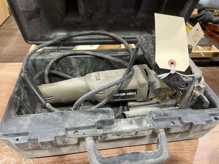 Porter Cable 557 Biscuit/Plate Joiner - Hostetter Auctioneers
