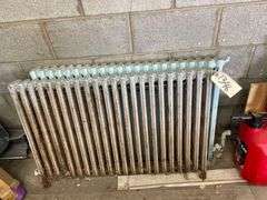 2 Hot Water Radiators 36x3x24 Inches - Hostetter Auctioneers