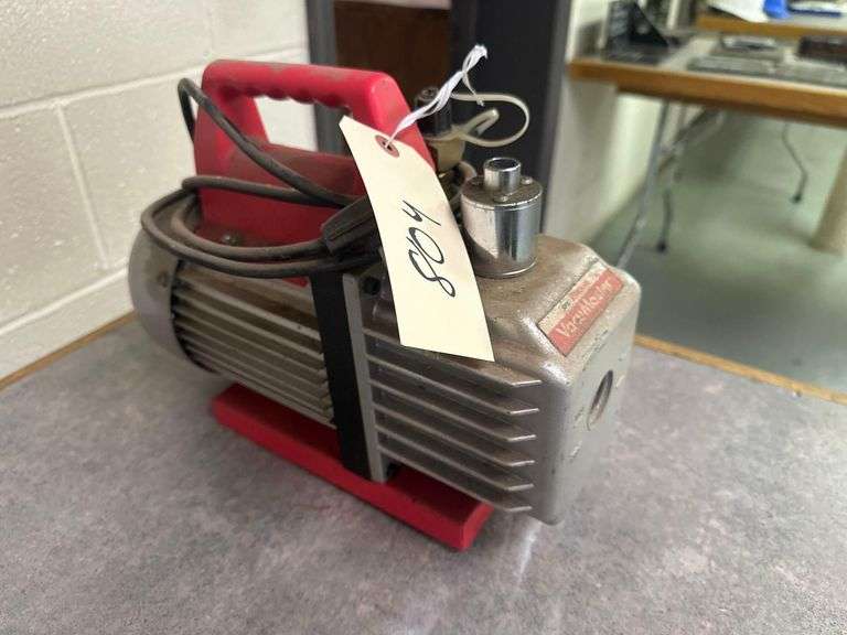 SPX Robinair Vacuum Pump - Model 15500 - 110V - Hostetter Auctioneers