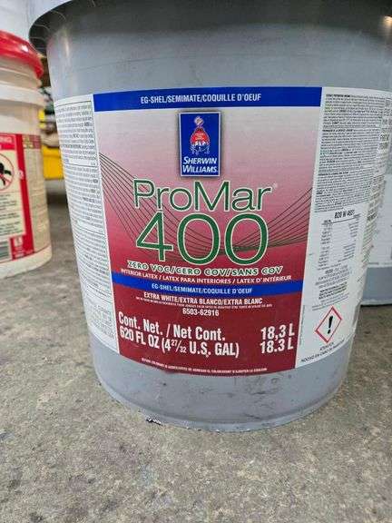 Sherwin Williams ProMar 400 - Hostetter Auctioneers