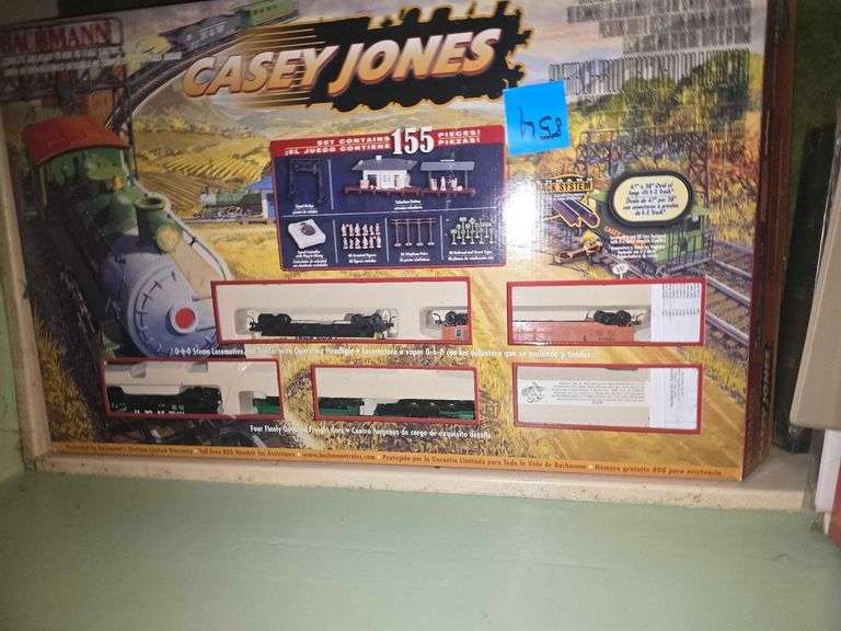 Casey Jones Train Set - Hostetter Auctioneers