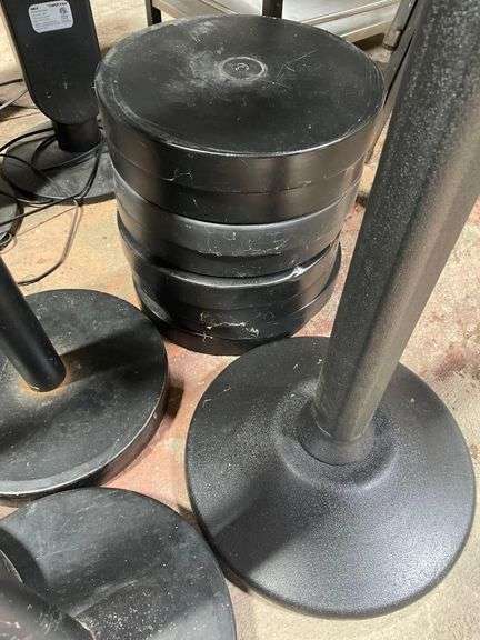 5 Update Crowd Line Posts with 8 Extra Weighted Bases - Hostetter ...