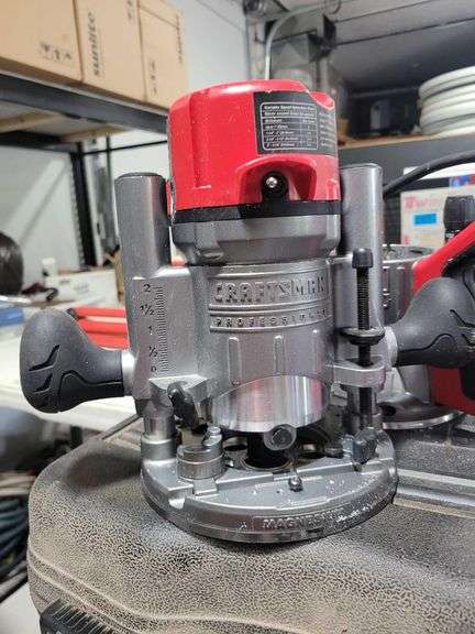 Craftsman Routers - Hostetter Auctioneers