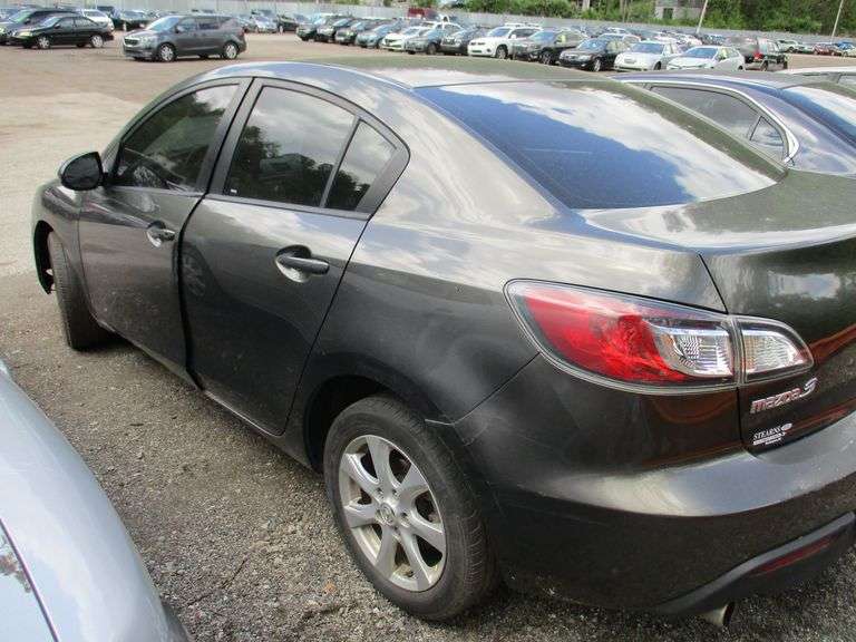GRAY, 2010, MAZDA MAZDA3, JM1BL1SF0A1255458, , - Hostetter Auctioneers