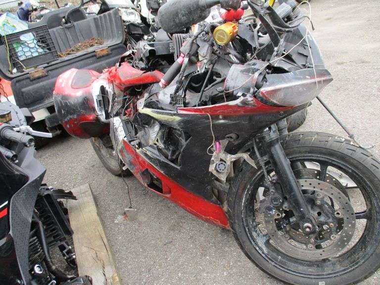 RED/BLACK, 2008, YAMAHA YZF-R6, JYARJ06E98A036407, , - Hostetter ...
