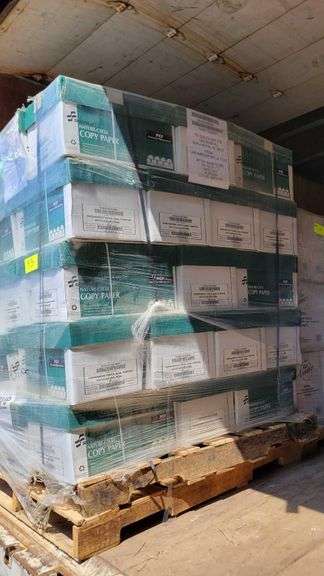 Pallet of New Paper Skilcraft 7530-01-033-8891 3 Hole Punch, White ...