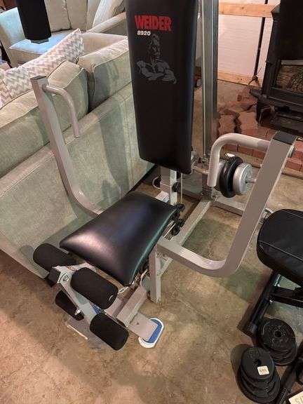Weider 8920 Home Gym & Multi Weight Training Machine - Hostetter Auctioneers
