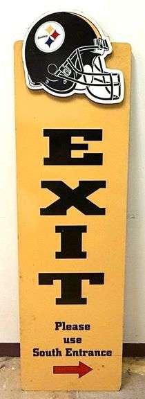 Walk of Fame welcome sign with Steelers helmet at the top. Signs ...