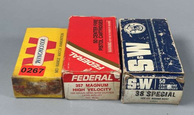 .357 & .38 Special Brass - Vondenhuevel Auctioneers LLC