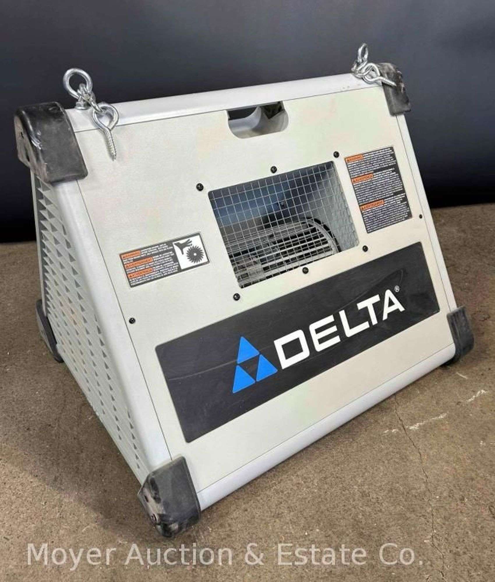 Delta AP100 Ambient Air Cleaner with Work Light ceiling mount Moyer Auction Estate Co. Inc