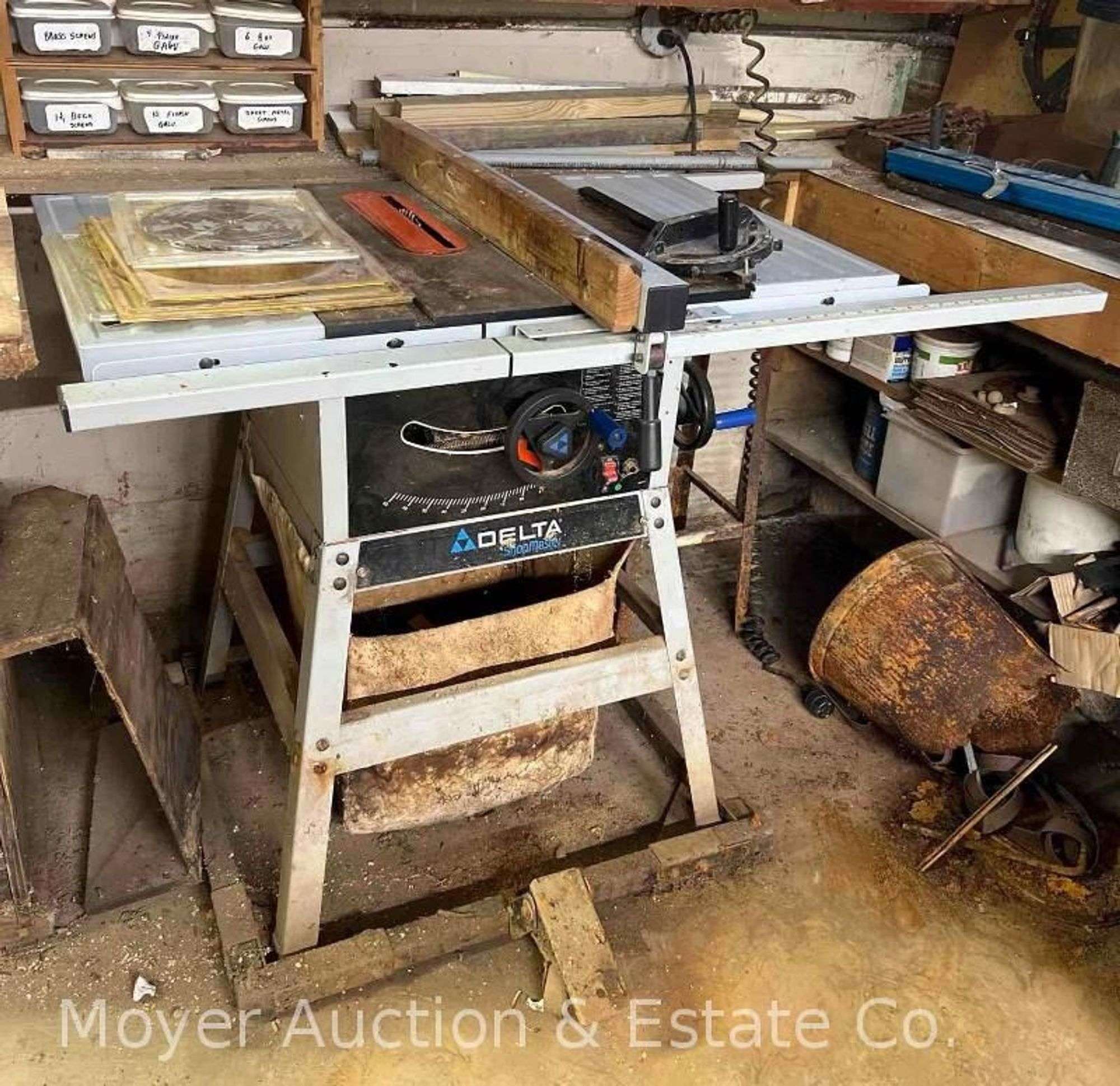 Delta shopmaster table saw store