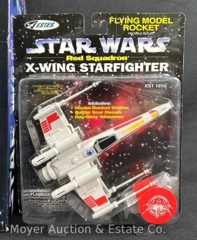 Estes Star Wars Ready to Fly Model Rocket Kit, with Additional X Wing ...