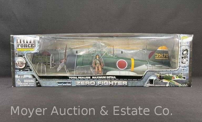 Elite Forces WWII Zero Fighter, 1:18 Scale Plastic Airplane Model, with ...