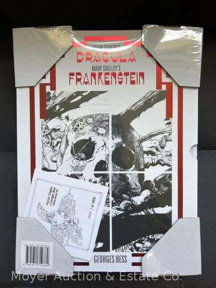 Georges Bess Horror Classics Dracula and Frankenstein Deluxe Boxed Set ...