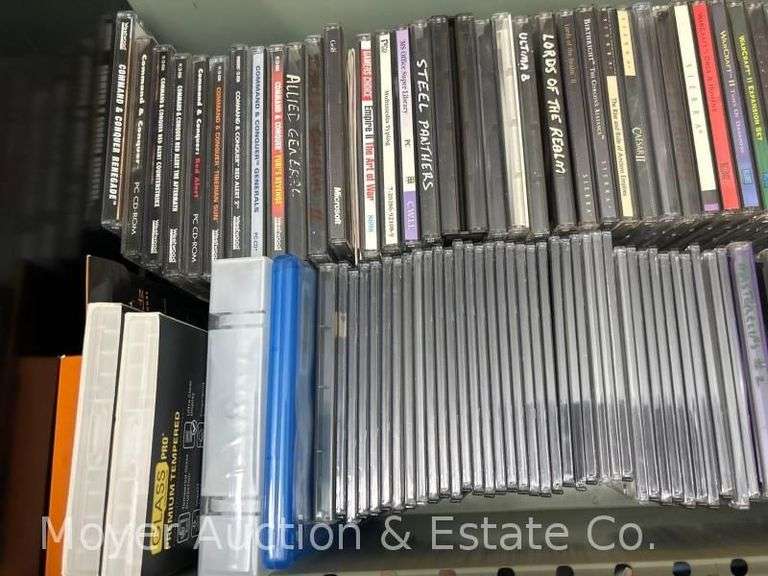 Group of CD-Rom Games, DVDs, Etc. - Moyer Auction & Estate Co., Inc.