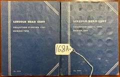 2 WHITMAN LINCOLN HEAD CENT WHEAT PENNY BOOKS: 1909-1940 HAS 72 ...