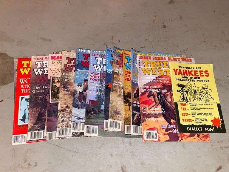 Vintage True Western Magazines - Comas Montgomery Realty & Auction Co ...
