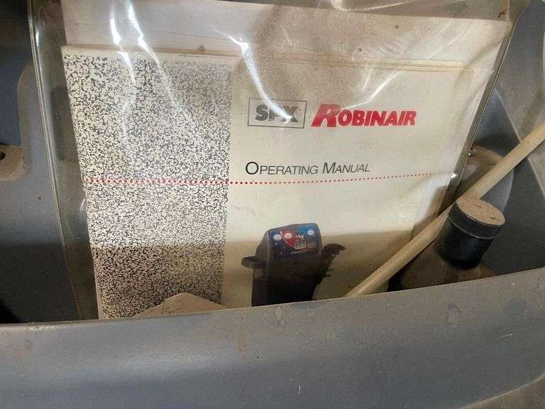 Robinair Cool Tech R-134A Recovery, Recycling, and Recharging Station ...