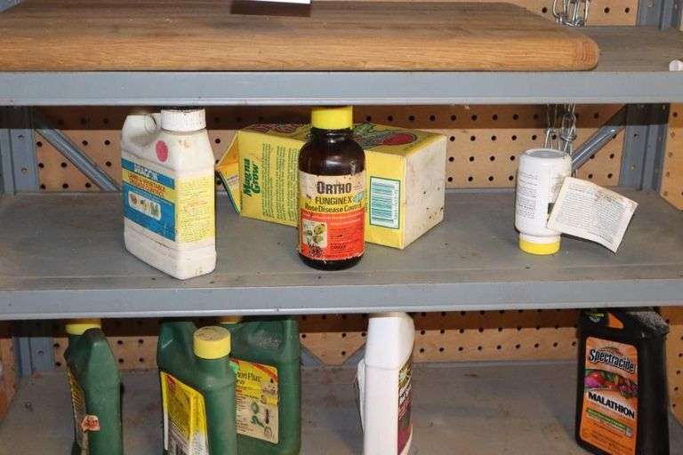 Metal Shelf with A Variety of Item Included 56.5"x30"x12" **Buyer bring ...