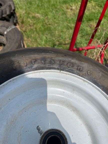 (2) Firestone 16x6.60x8 Tires - Comas Montgomery Realty & Auction Co., Inc.