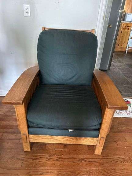 Mission Style Chair - Comas Montgomery Realty & Auction Co., Inc.