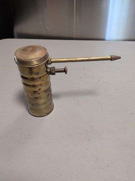 Eagle #66 Brass Finger Pump Oiler - Comas Montgomery Realty & Auction ...