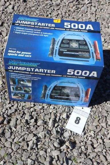 N-Power Jump starter 500A - Portable jump starter for car batteries ...