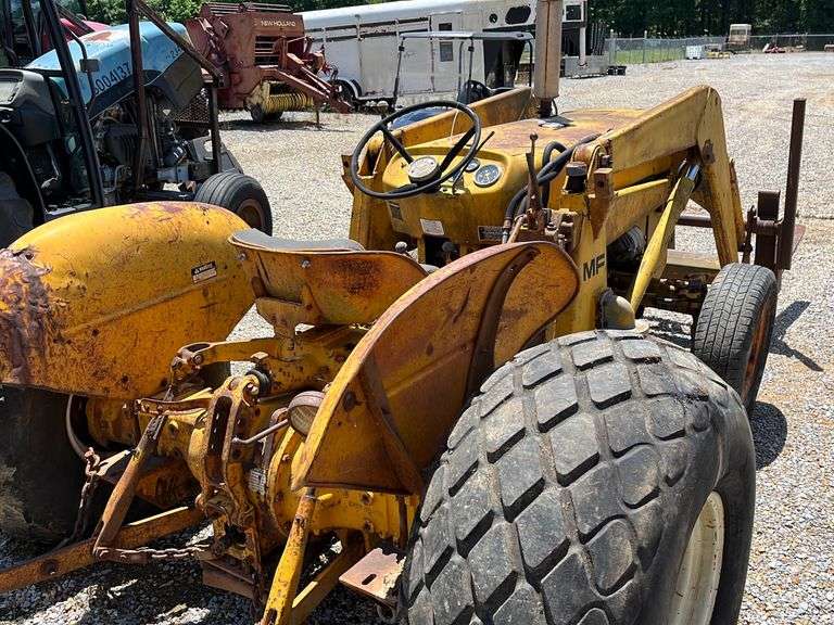 Massey Ferguson 40 Tractor with Front End Loader - Taylor Auction ...