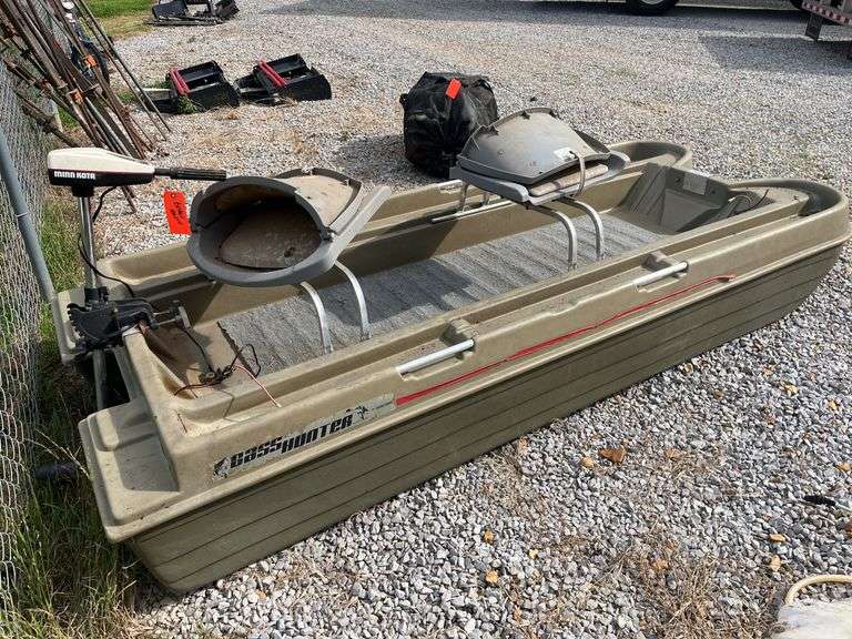 2-Man Boat and Trolling Motor - Taylor Auction & Realty, Inc.