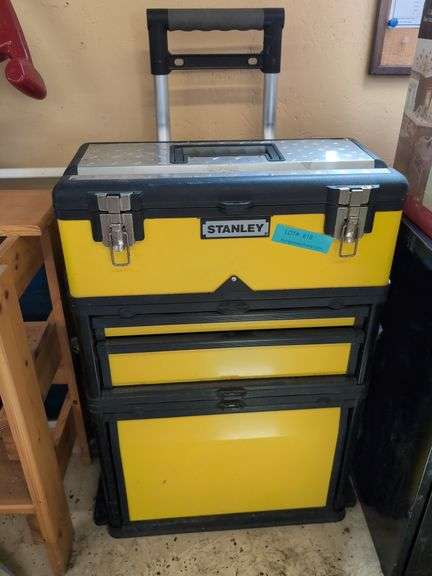 Stanley Tool Box - Burgess Auctions LLC