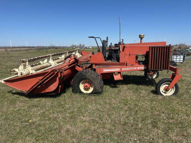 Hesston 6400 Swather - West Central Auction Company