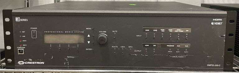 Crestron DMPS-300-C Digital Media Presentation System Untested - Christys