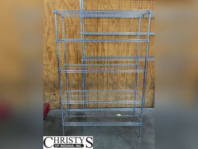 2 Chrome Racks Largest 60x18x86 - Christys
