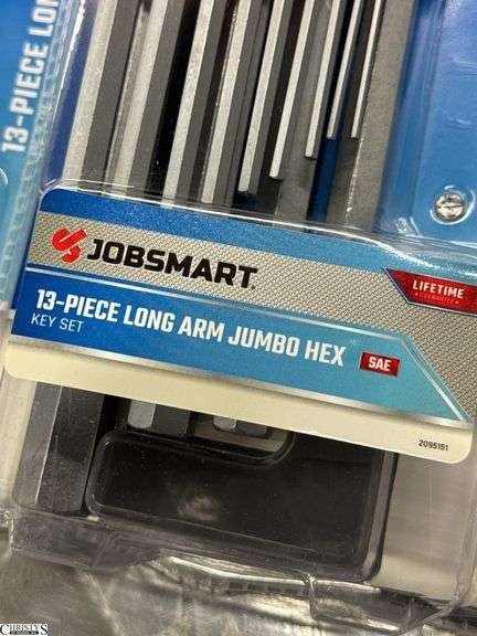 4 Job smart 13" long arm jumbo Hex tool - Christys