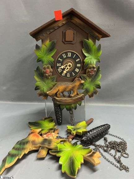 Cuckoo Clock With Weights 11" - Christys