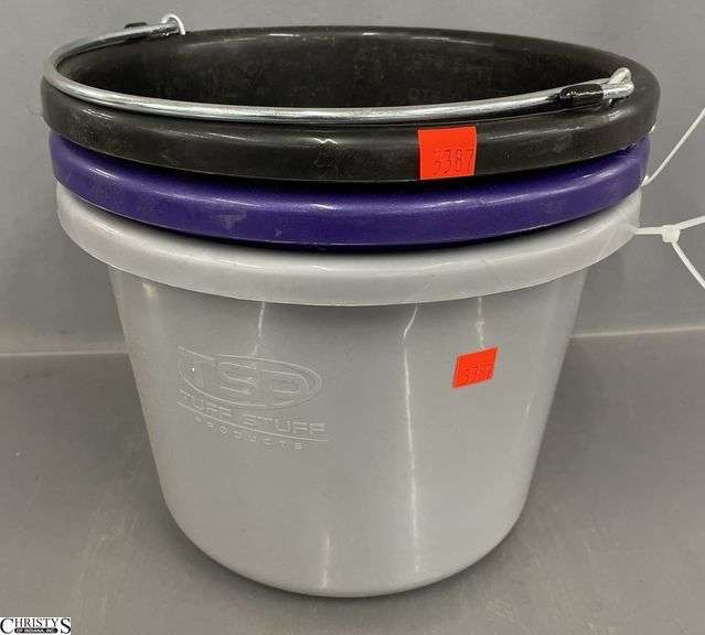 3 - TSP Tuff Stuff Feed Buckets - Christys