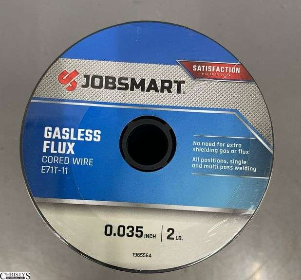 Jobsmart Gasless Flux Cored Wire (3 Rolls) - Christys