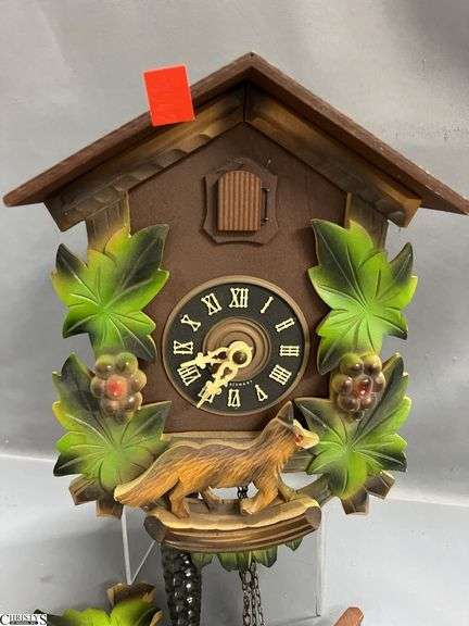 Cuckoo Clock With Weights 11" - Christys