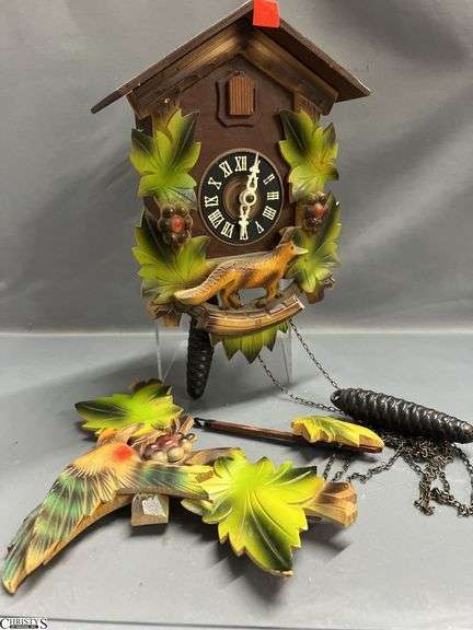 Cuckoo Clock With Weights 11" - Christys