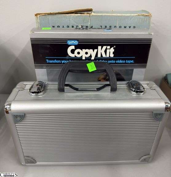 Carousel Projector, Copy Kit, Empty Metal Case - Christys