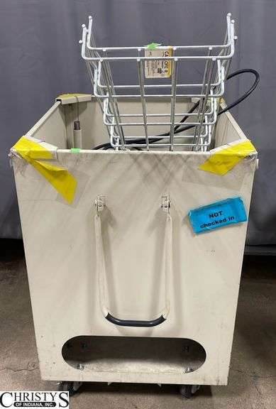 Book Return Bin W/ Suspension - 30x20x22 - Christys